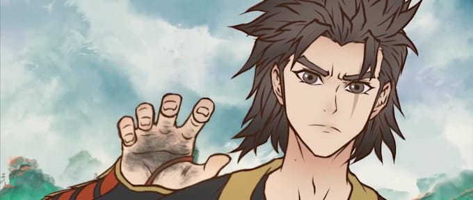 Make 2d anime fighting, animation japanese anime style, fighting ...