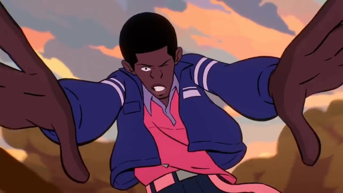 2d animated lyric video, lyric music, music video, anime animation by ...