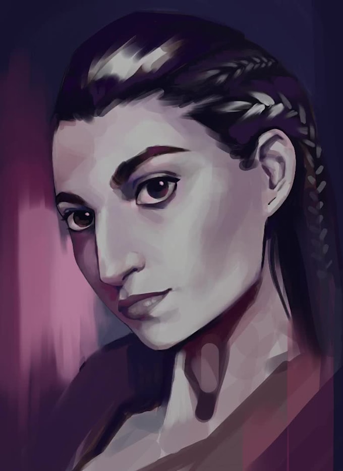 Paint you an amazing realistic profile picture by Jess_hortonart | Fiverr