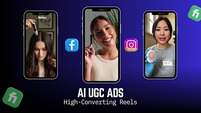 Create ugc videos and viral reels for your brand by Haseebshah927 | Fiverr