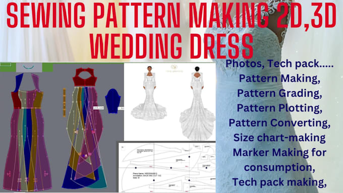 Do garments sewing patterns maker by Saidurrahman85 | Fiverr