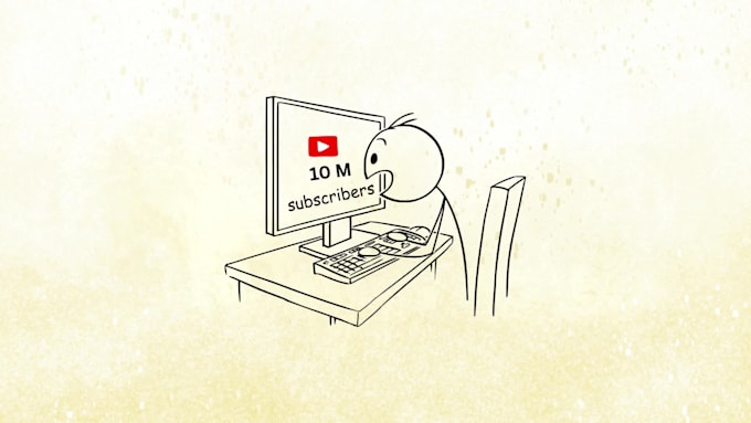 Make 2d stick figure paint explainer style videos by Hafizammar5278 ...