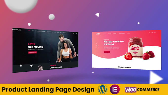 Design custom elementor landing page in wordpress using elementor pro by Onjoykhan | Fiverr