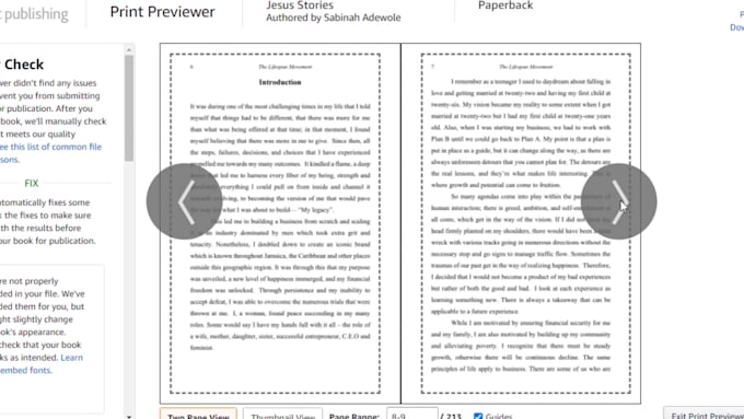Do book formatting and layout design for amazon kindle ebook and ...