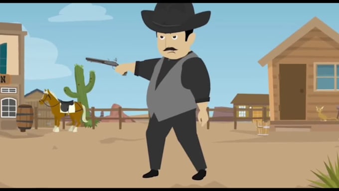 Create an engaging 2,5d cartoon animated series for your youtube ...