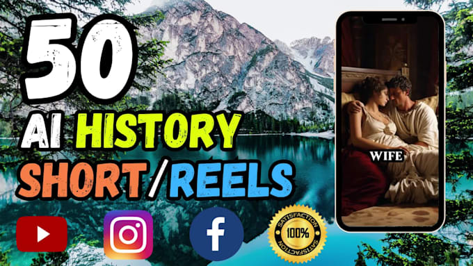 Create 50 ai history shorts by Virtualbuddys2 | Fiverr