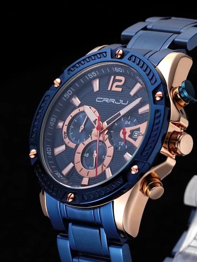 Do a custom cgi 3d watch design, 3d watch animation, 3d modeling, 3d ...