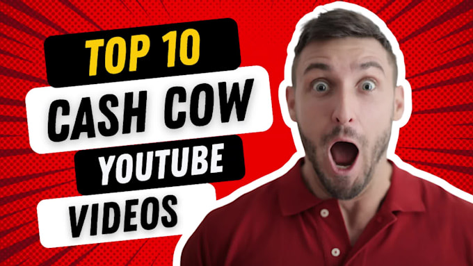 Create best cash cow youtube videos by Wajahatdesigned | Fiverr