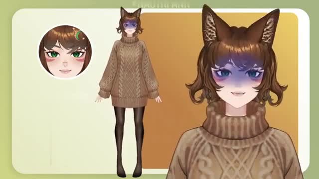 Create 2d vtuber model, 2d vtuber rigging, live2d vtuber, anime and ...