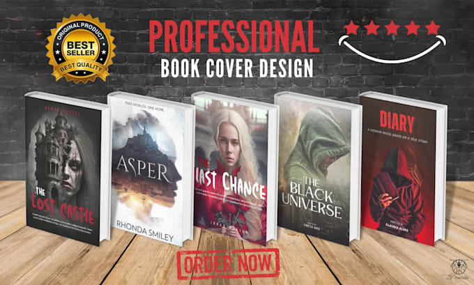 Design a professional kdp book cover, kdp cover by Lemondedufootba | Fiverr