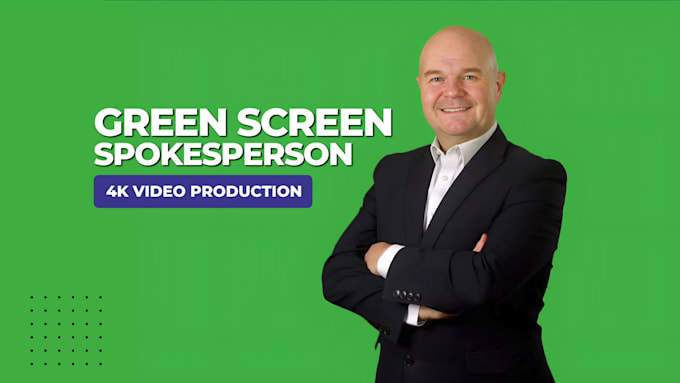 Be your green screen male video spokesperson or testimonial actor by ...