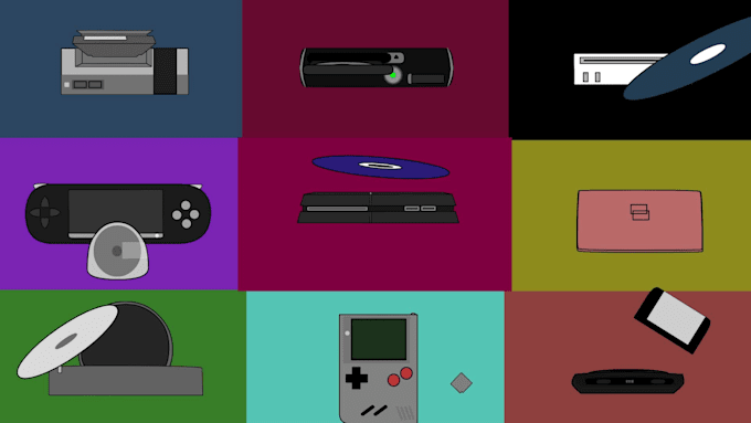 Create a unique animated gif based on description or drawing by ...