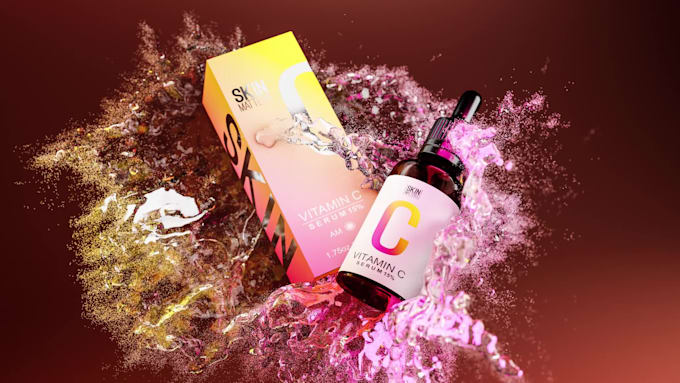 Create stunning product packaging 3d visuals and animations by ...