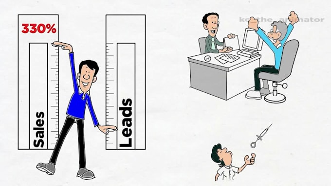 Create business sales based whiteboard animation by Jayeshkc411 | Fiverr