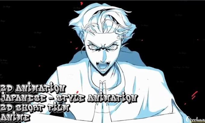 Do high quality 2d line art animation, anime fighting scene, frame by ...