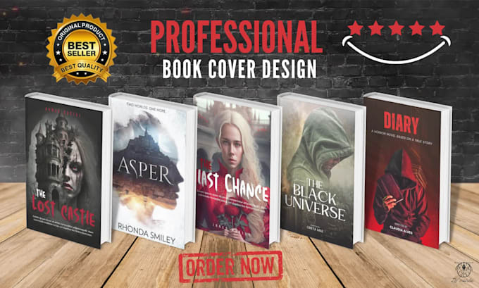 Design a professional kdp book cover, kdp cover by Lemondedufootba | Fiverr