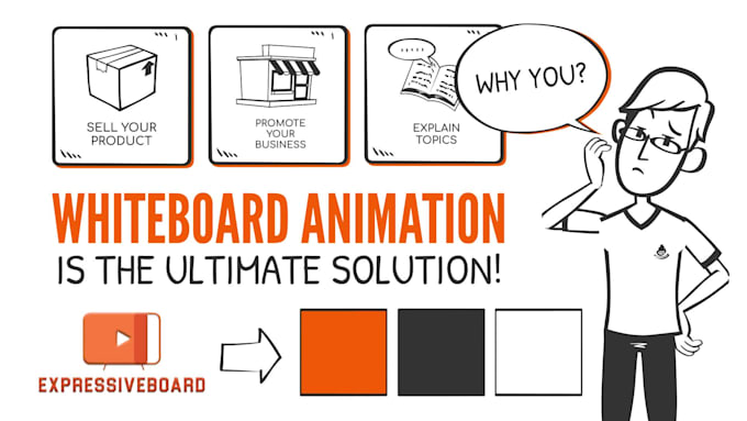 Create a whiteboard animation video within 24 hours by Expressiveboard ...