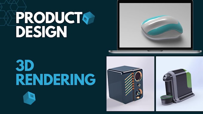 Make 3d product design and 3d rendering by Mahmoud__shaban | Fiverr