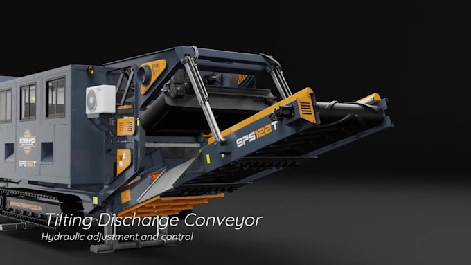 Do 3d industrial equipment animation factory machinery technical ...