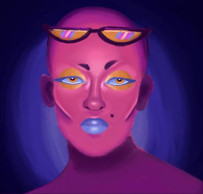 Digitally draw any character by Allisoneatsart | Fiverr