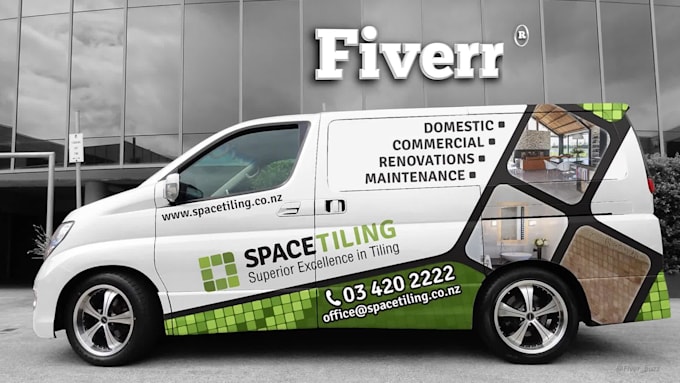 Design car wrap, van wrap, food truck wrap, vehicle graphics with 24hr ...