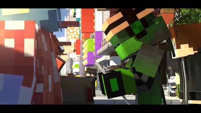 Create 3d realistic minecraft video animation for youtube by Turtle_blade | Fiverr