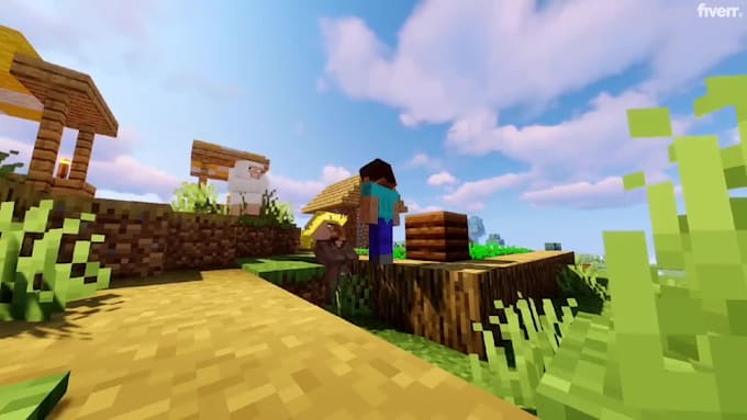 Do minecraft tasks and gather resources for you by Iamdenis003 | Fiverr