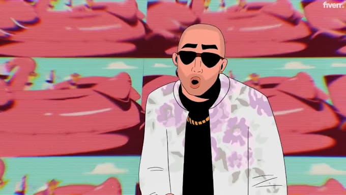 2d cartoon music animation, 2d music video animation, 2d animated music ...