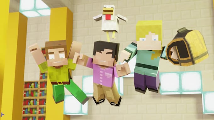 Make attractive minecraft animation by Pipkateam | Fiverr