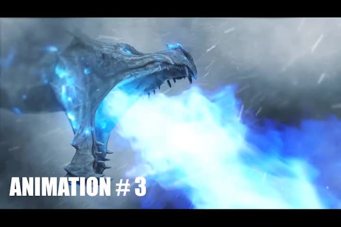 Create epic logo animation with dragon and fire by Esha096 | Fiverr