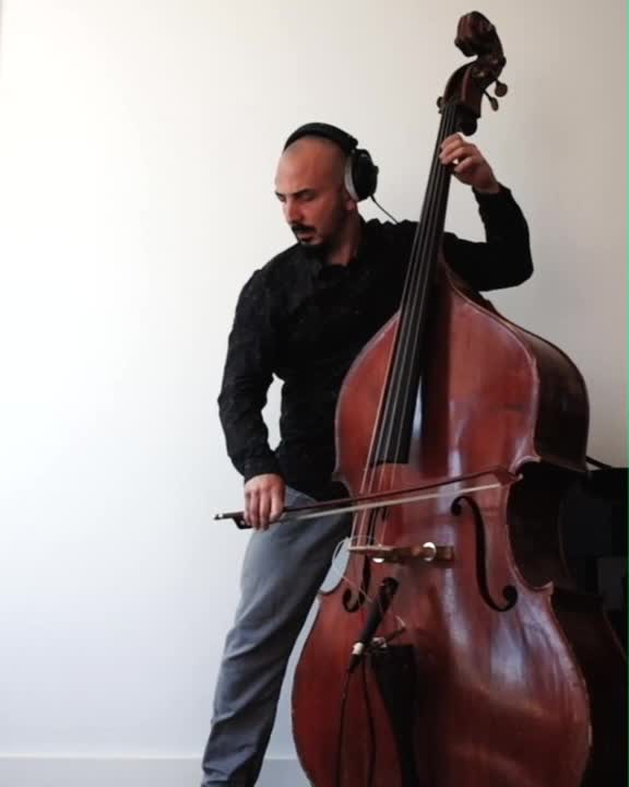 Record double bass or upright bass part for you by Alebrunodbass | Fiverr