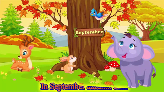 Unique 2d custom nursery rhymes animation for kids by Biplob_25 | Fiverr