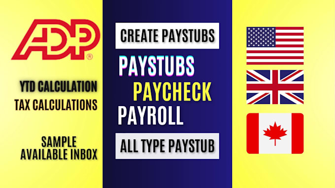 Do paystub, paycheck, payroil, pay stubs, check stubs for self employer ...