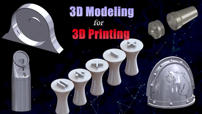 Create custom 3d cad model stl, 3mf files for 3d printing by Dimuthudm ...