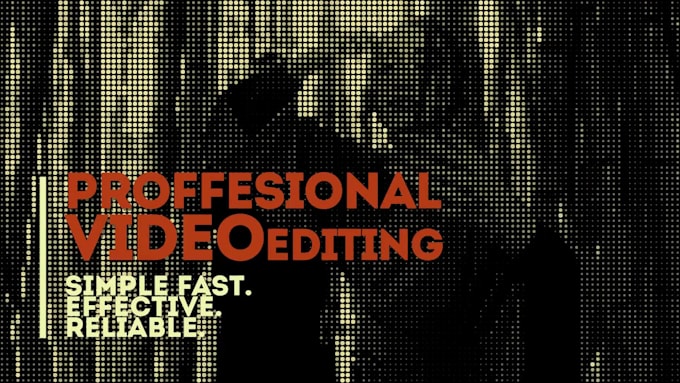 Do professional video editing for youtube or other social media by ...