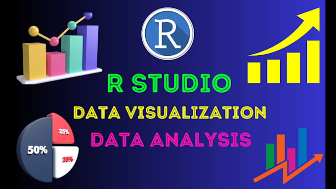 Do rstudio r programming statistics data analysis and data visualization by Shohelulislam | Fiverr