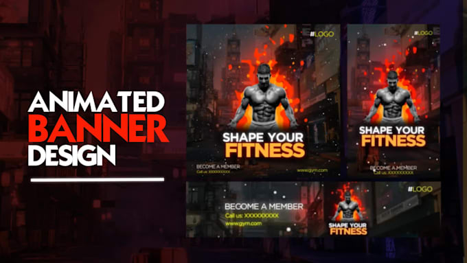 Create animated banners, web headers and gif ads for you by Anasvidi ...