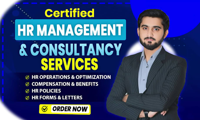 Provide complete hr solutions, policies, and processes by Hassann888 | Fiverr