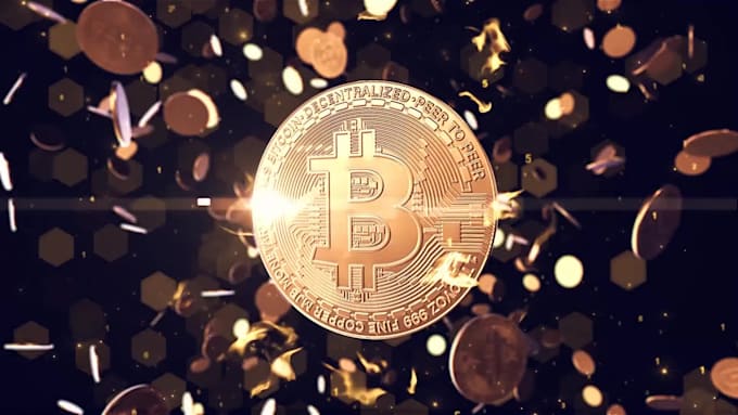 Make a bitcoin logo animation, youtube intro, crypto, token by Rahul ...