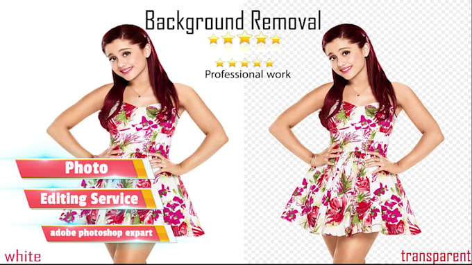 Remove background 25 images with white or transparent by Goussef | Fiverr