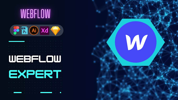 Do design redesign responsive webflow website by Rajibrdev | Fiverr