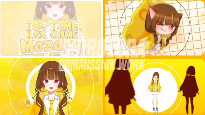 Make ads promotion video for debut vtuber by Shiroozora | Fiverr