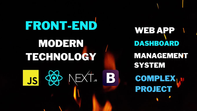 Develop complex front end web applications using react js next js by Taherdev402 | Fiverr