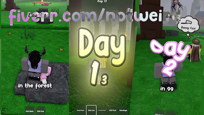 Do youtube roblox shorts by Notweird_ | Fiverr