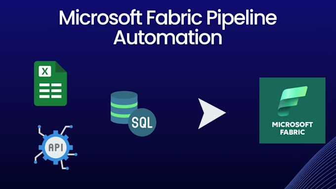 Build microsoft fabric pipelines and automate your data workflows by Mdora_1984 | Fiverr