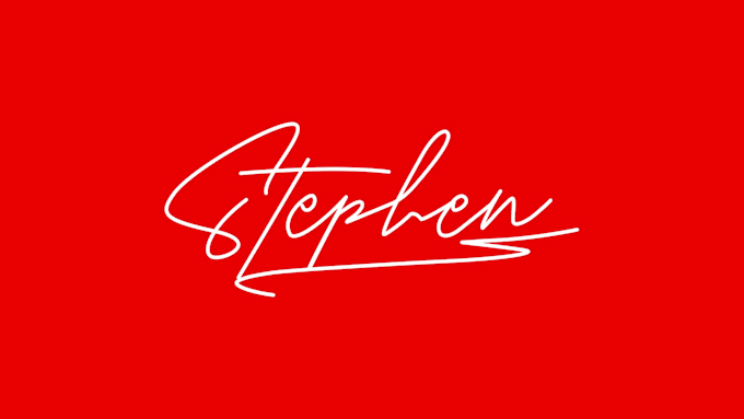 Create signature animation or handwritten text animation by Studio90one ...