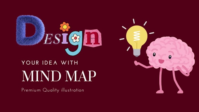 Sketch custom illustration nft visual mind map,concept map,process map ...