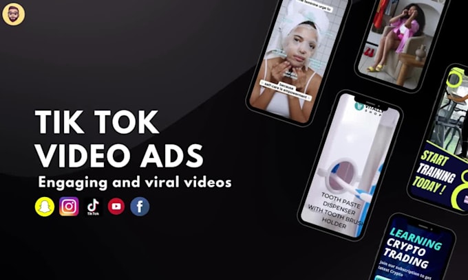 Create professional tik tok video ads by Sharmacreatives | Fiverr