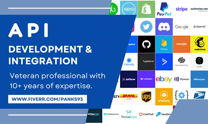 Do seamless third party api integration for your website by Panks93 | Fiverr