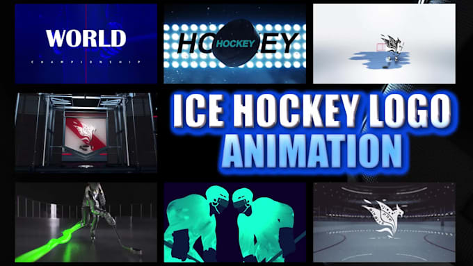 Give you stunning ice hockey intro videos by Animatemybrand | Fiverr